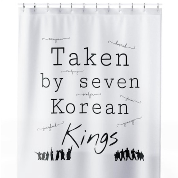Bath | Bts Shower Curtain Brand New | Poshmark